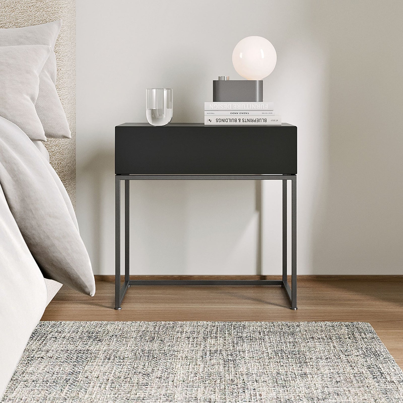 Gramercy Bedside Table | Patrick Cain Designs | Los Angeles